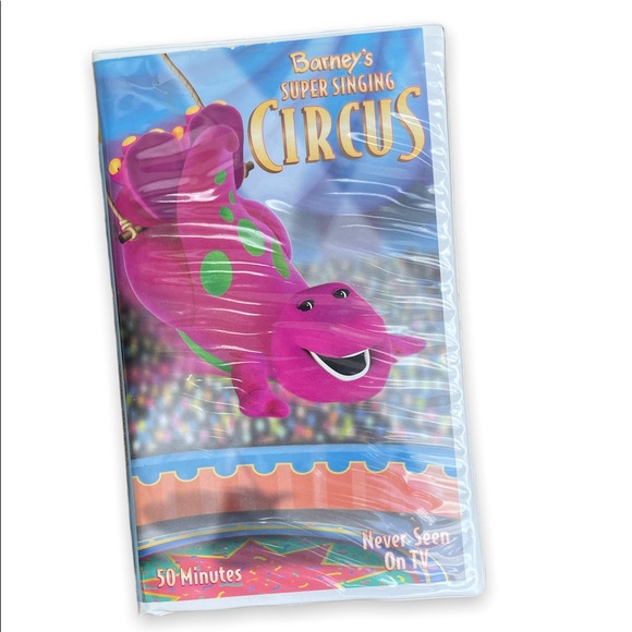 Barney | Other | Barneys Super Singing Circus Vhs | Poshmark